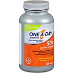 One A Day Women's 50+ Complete Multivitamin/Multimineral Supplement ...