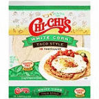 CHI-CHI'S CHIPS & TORTILLAS White Corn Taco Style Tortillas