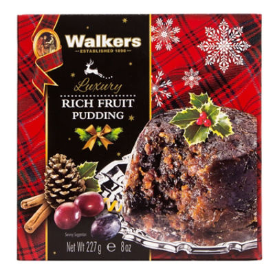 WALKER RICH FRUIT PUDDING 8 ounce, 8 oz