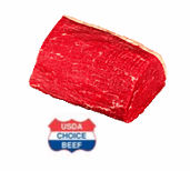 USDA Choice Beef Eye Round Roast, 2 pound