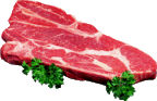 USDA Choice Beef Bone-In, Chuck Steak, Center Cut, 2.5 pound