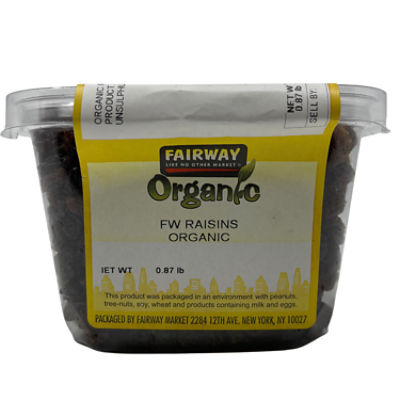 Fairway Organic Raisins