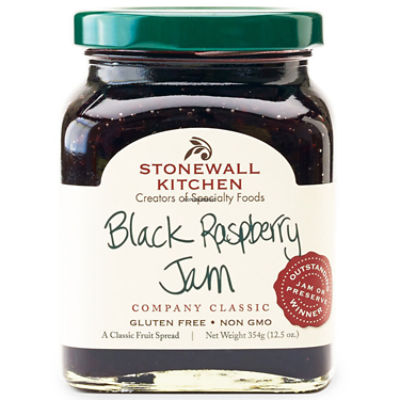 Stonewall Kitchen Seedless Black Raspberry Jam, 12.25 oz - Fairway
