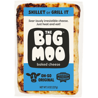The Big Moo Oh-So Original Baked Cheese, 8 oz