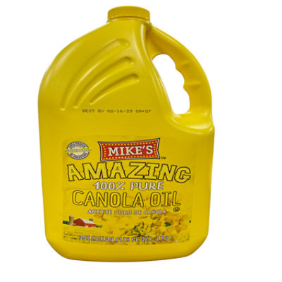 Mike's Amazing 100% Pure Canola Oil, one gallon - Price Rite