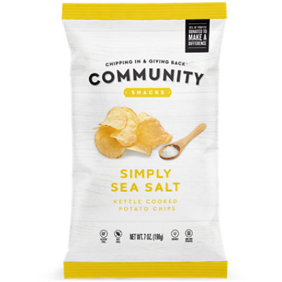 Community Snacks Simply Sea Salt, 7 oz