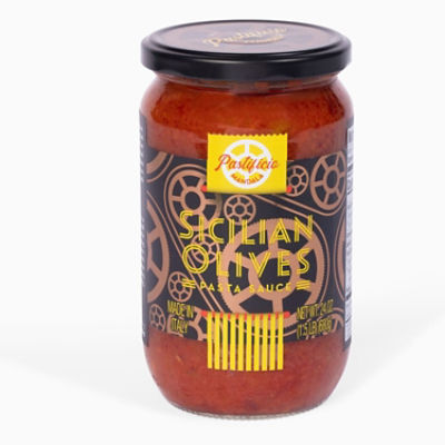 Chefs Mandala Sicilian Olive Pasta Sauce