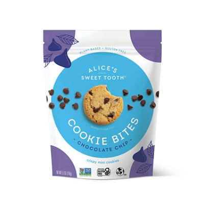 Alice's Sweet Tooth Chocolate Chip Cookie Bites - Fairway