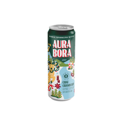 Aura Bora Chai Cranberry, 12 fl oz