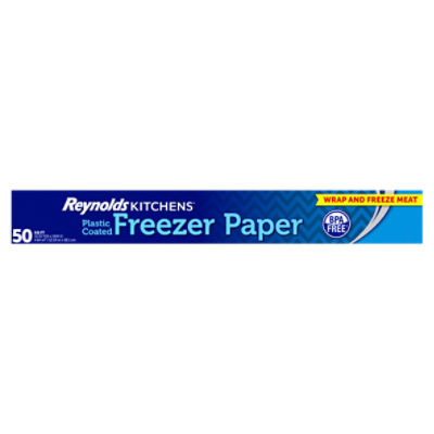 Reynolds Kitchens Plastic Coated 50 sq ft Freezer Paper - Fairway