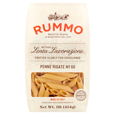 Rummo Lenta Lavorazione Penne Rigate No 66 Pasta, 1 lb - Fairway