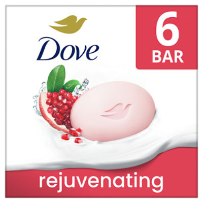 Dove Rejuvenating Beauty Bar, 6 count, 3.75 oz - The Fresh Grocer