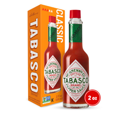 Tabasco Classic Pepper Sauce, 2 fl oz - ShopRite