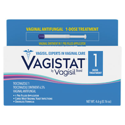 Vagistat by Vagisil Vaginal Antifungal 1-Dose Treatment Ointment in Pre ...
