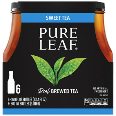 Pure Leaf Sweet Real Brewed Tea, 16.9 fl oz, 6 count - The Fresh Grocer