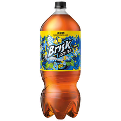 Brisk Iced Tea, Lemon, 2 L - ShopRite
