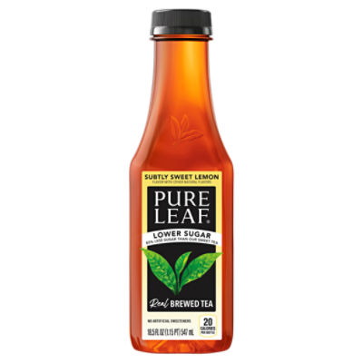 Pure Leaf Subtly Sweet Lemon, Real Brewed Tea