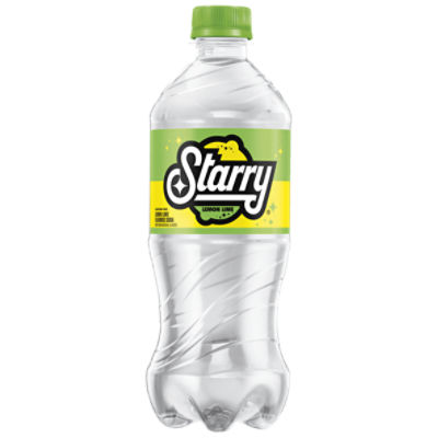 Starry Soda, Lemon Lime, 20 Fl Oz - The Fresh Grocer