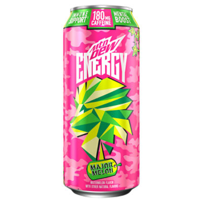 Mtn Dew Energy Energy Drink Watermelon 16 Fl Oz