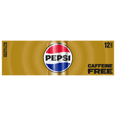 Pepsi Caffeine Free Soda, 12 fl oz, 12 count - The Fresh Grocer