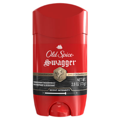 Old Spice Red Collection Swagger Confidence & Cedarwood, Antiperspirant ...