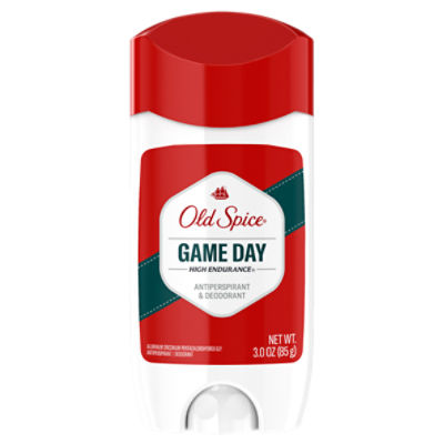 Old Spice High Endurance Game Day Anti-Perspirant & Deodorant, 3.0 oz ...