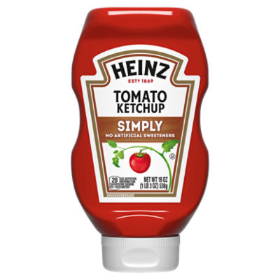 Simply Heinz Tomato Ketchup, 19 oz Bottle - The Fresh Grocer