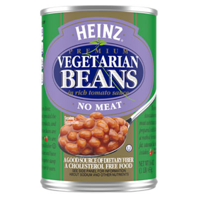 Heinz Premium Vegetarian Beans in Rich Tomato Sauce, 16 oz