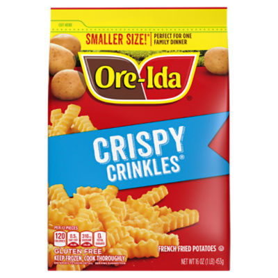 Ore-Ida Golden Crinkles French Fried Potatoes, 16 oz