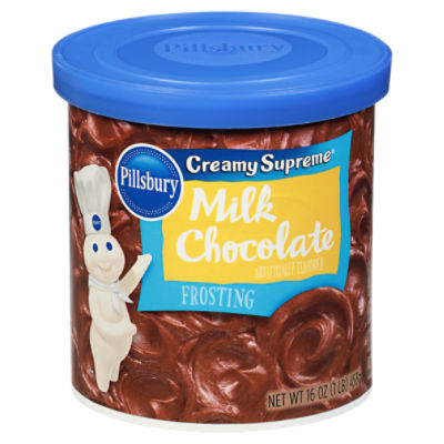 Pillsbury Creamy Supreme Milk Chocolate Frosting, 16 oz