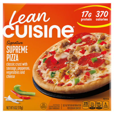 LEAN CUISINE Supreme Pizza, 6 oz - ShopRite