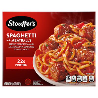 Stouffer's Spaghetti with Meatballs, 12 5/8 oz - ShopRite