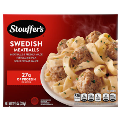 Stouffer's Classics Swedish Meatballs, 11 1/2 oz - ShopRite