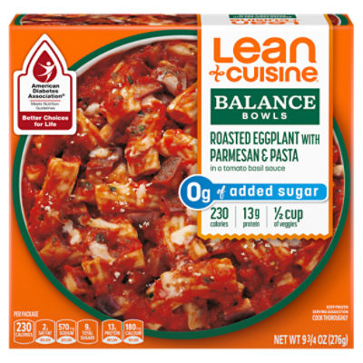 Lean Cuisine Balance Bowls Roasted Eggplant with Parmesan & Pasta, 9 3/ ...