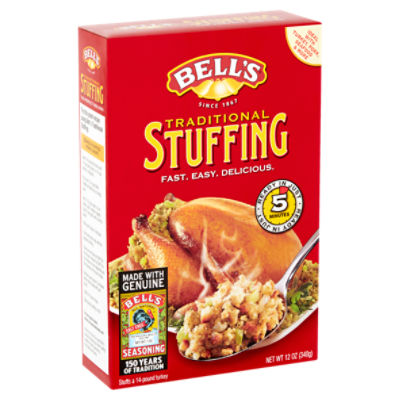 Bell's Traditional Stuffing, 12 oz