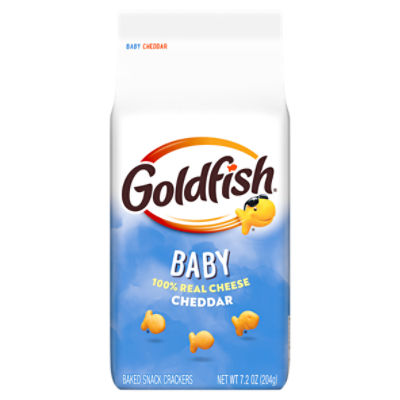 Goldfish Baby Cheddar Crackers, Snack Crackers, 7.2 oz bag - ShopRite