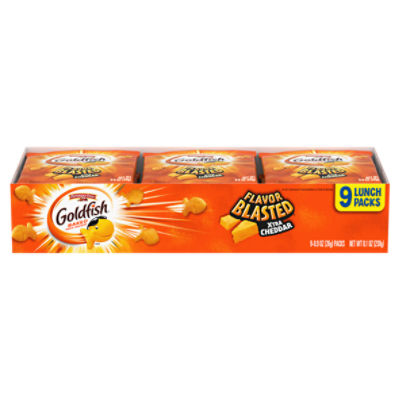Pepperidge Farm Goldfish Flavor Blasted Xtra Cheddar, Baked Snack Crackers