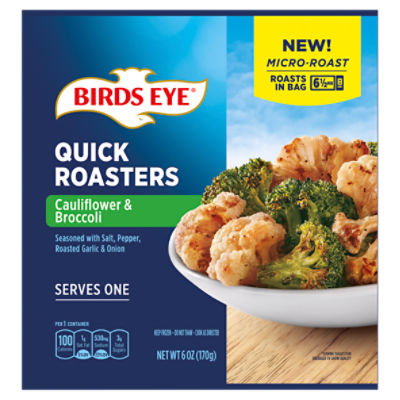 Birds Eye Quick Roasters Cauliflower & Broccoli, 6 oz