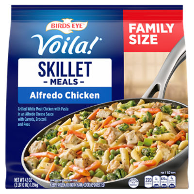 Birds Eye Voila! Alfredo Chicken Pasta Family Size, 42 oz - ShopRite