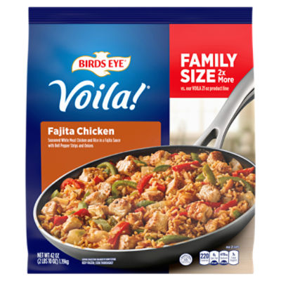 Birds Eye Voila! Fajita Chicken Family Size, 42 oz - The Fresh Grocer