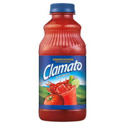 Clamato El Original Tomato Cocktail 32 Oz Shoprite