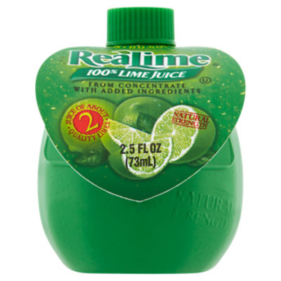 ReaLime 100% Lime Juice, 2.5 fl oz - ShopRite