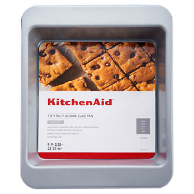 KitchenAid Nonstick 9 x 9 Inch Square, Cake Pan
