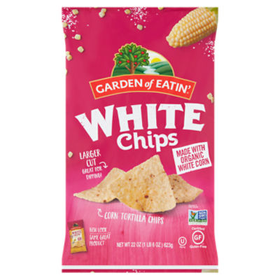 Garden of Eatin' White Corn Tortilla Chips, 22 oz - ShopRite