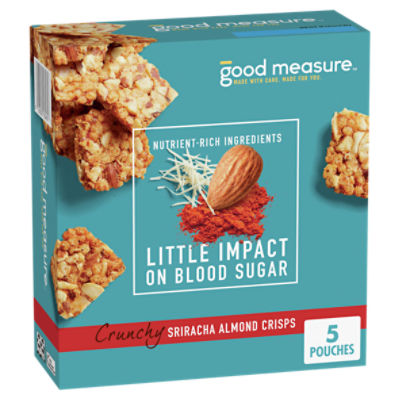 Good Measure Crunchy Sriracha Almond Crisps, 1 oz, 5 count - ShopRite