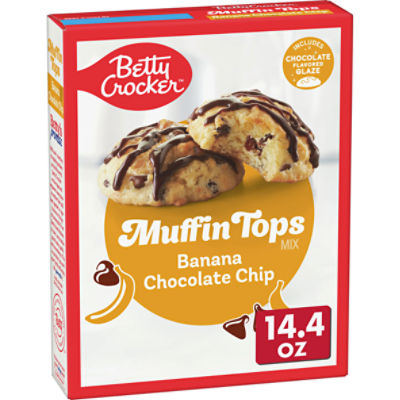 Betty Crocker Banana Chocolate Chip Muffin Tops Mix, 14.4 oz - ShopRite