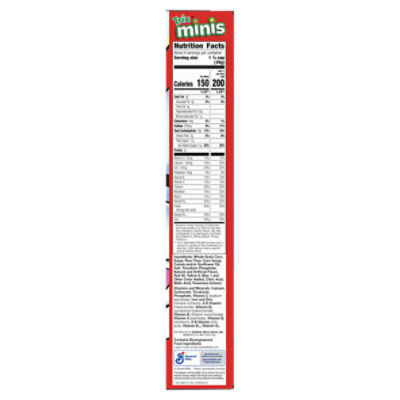 Trix Nutrition Facts