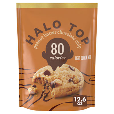 Halo Top Peanut Butter Chocolate Chip Light Cookie Mix, 12.6 oz - ShopRite