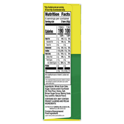 Nature Valley Crunchy Granola Nutrition Facts | Besto Blog