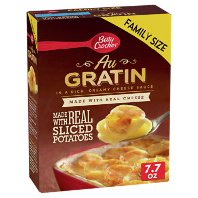 Betty Crocker Au Gratin Potatoes Family Size, 7.7 oz - ShopRite